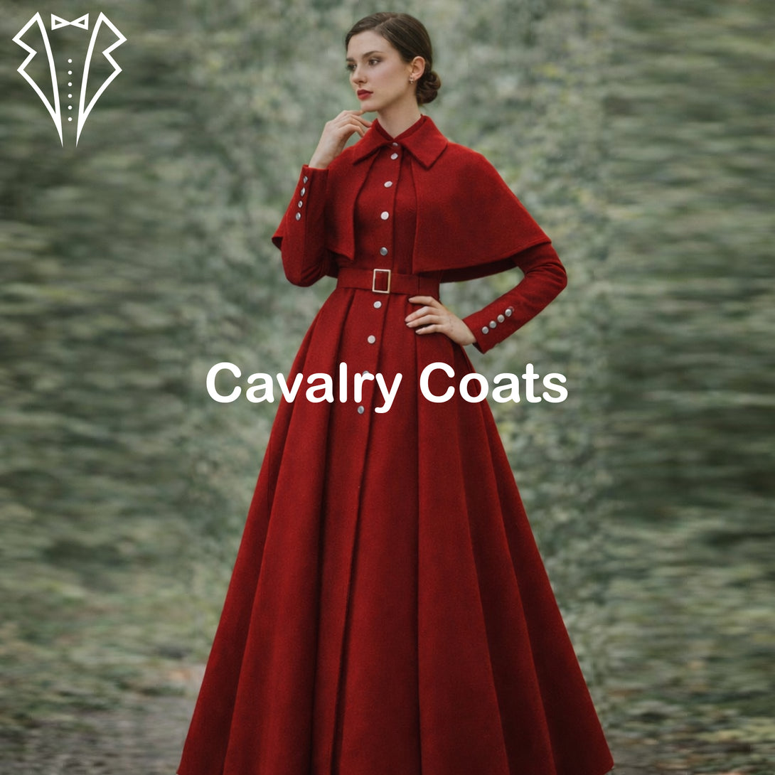 Women Victorian Cloak Dress – Gothic Black Edwardian Cape Coat ...