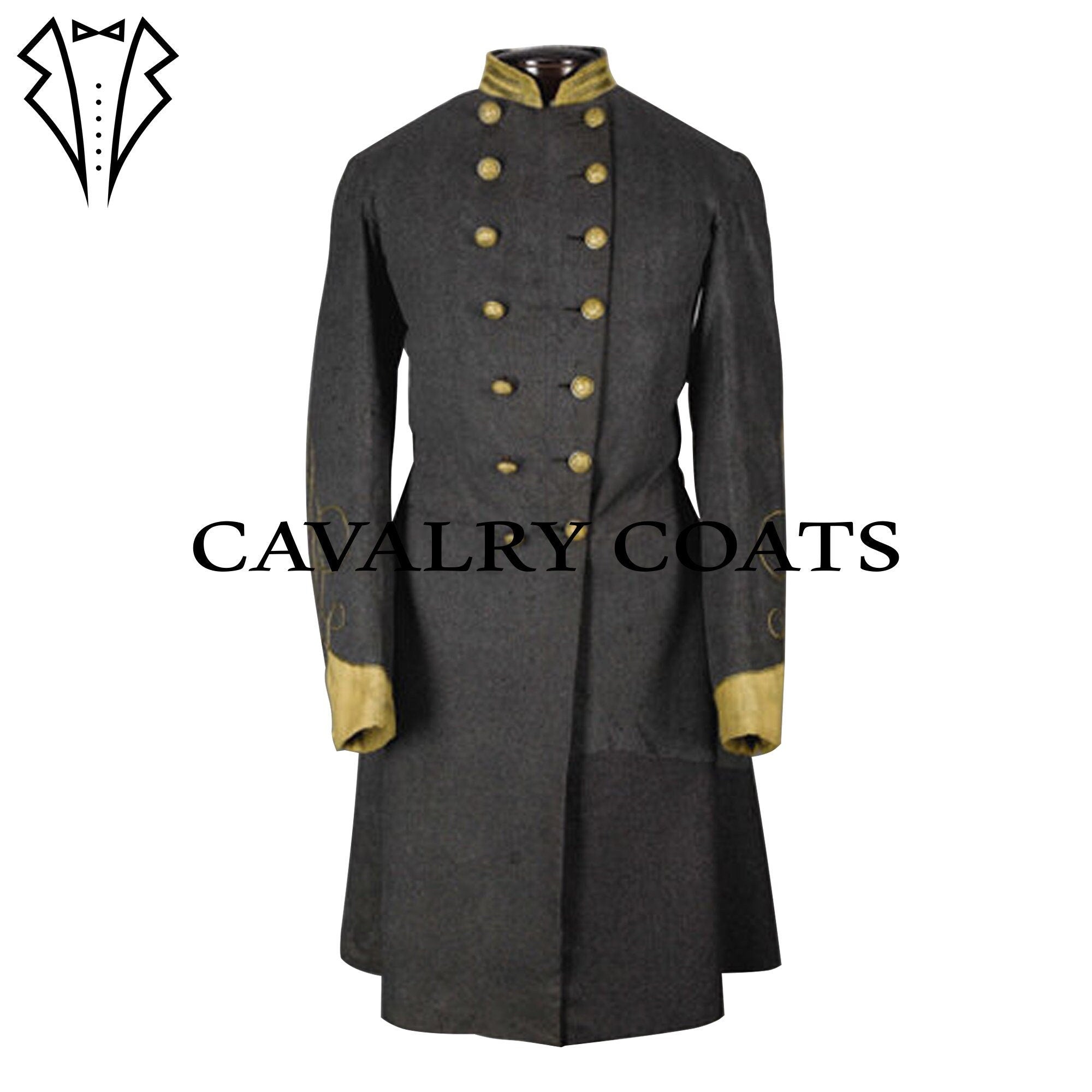 Civil War Confederate Frock Coat – Cavalry Coats